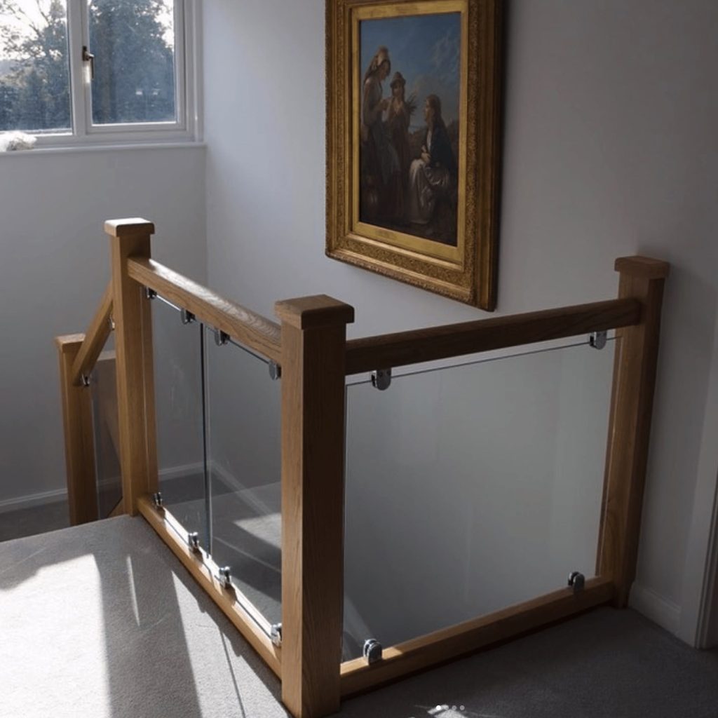 Twisted spindle installation in Hinckley - Robert McVey Staircases ...